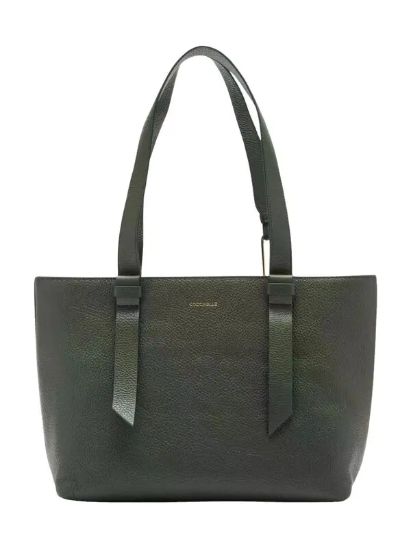 COCCINELLE Malory Textured Tote Bag - Green