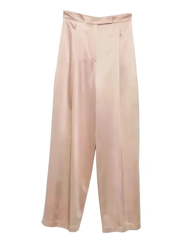 Sportmax Pleated Trousers - Neutrals