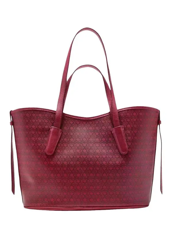 COCCINELLE Monogram-pattern Tote Bag - Red