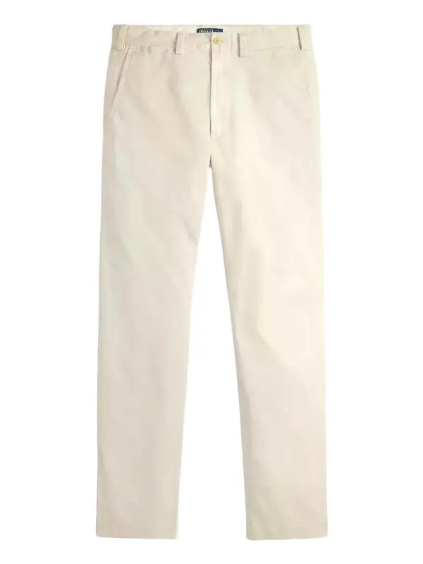 Polo Ralph Lauren Salinger Buttoned Chino Trousers - Neutrals