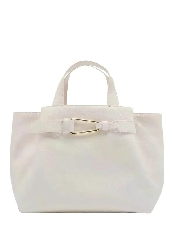 COCCINELLE Zip-up Tote Bag - White