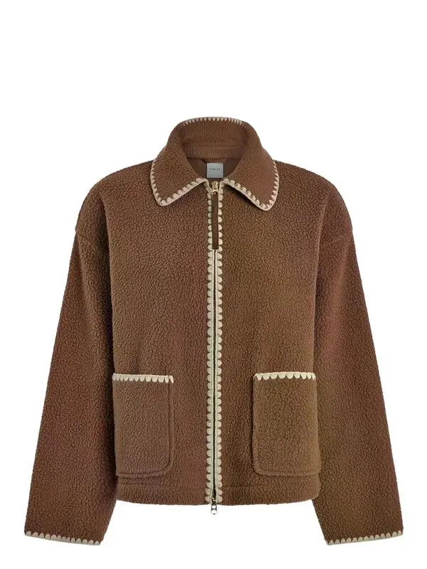 Varley Ruiko Fleece Jacket - Brown