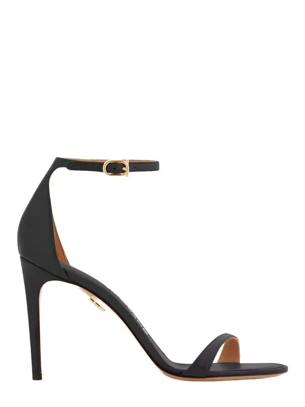 FERRAGAMO 90mm Strappy Stiletto Sandals - Black
