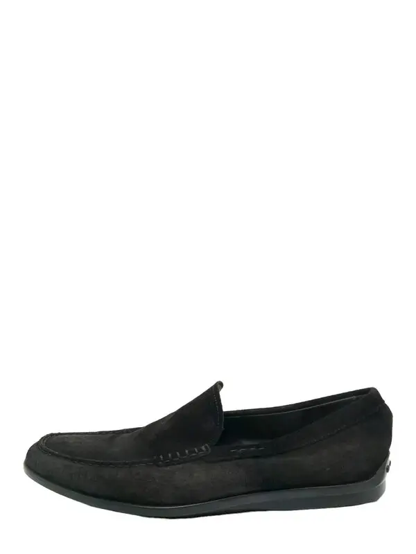 TOD'S Suede Loafers - Black