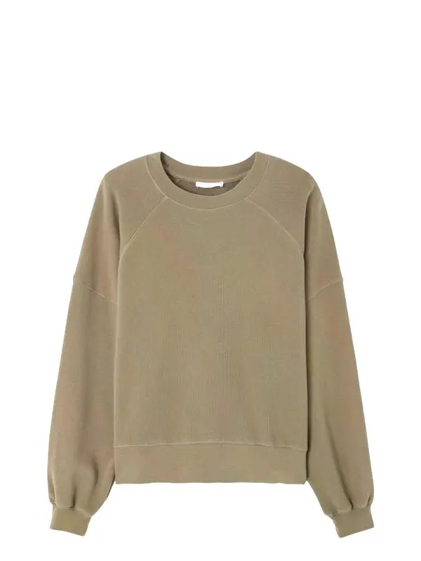 American Vintage Atubay Round-neck Sweatshirt - Green