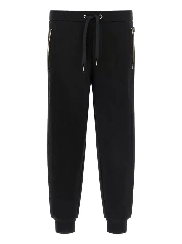 BOSS Striped Insert Track Pants - Black