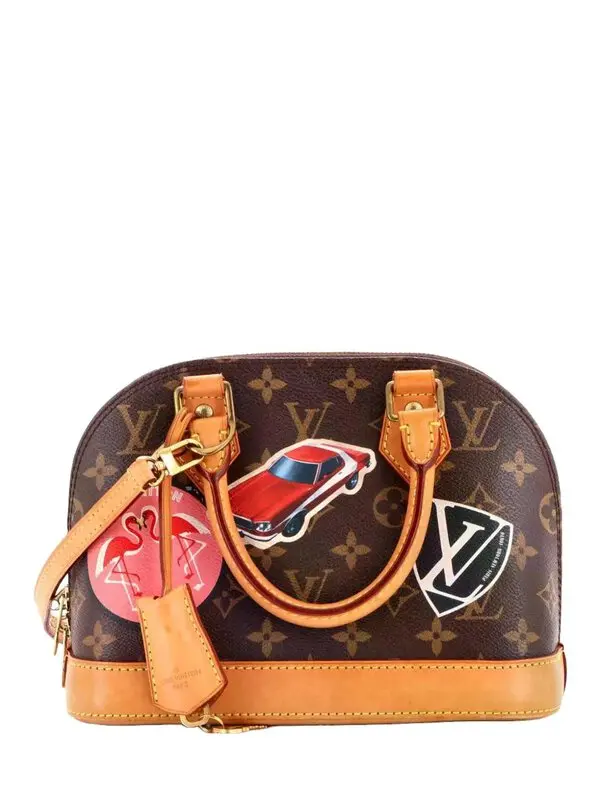 LOUIS VUITTON Alma Bb World Tour Monogram - Brown