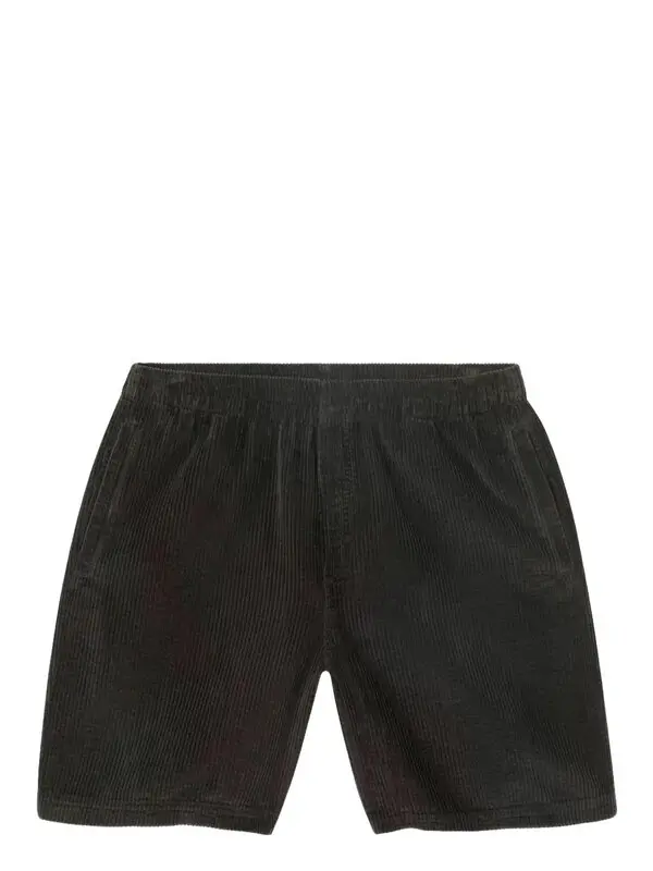 American Vintage Padow Corduroy Shorts - Black