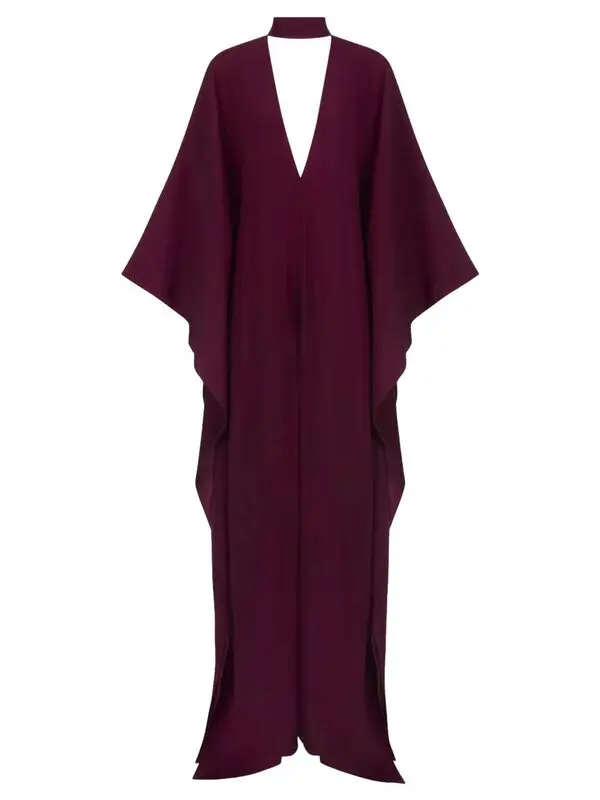 TALLER MARMO Open-back Maxi Dress - Purple