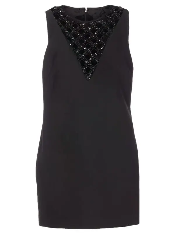 Liu Jo Embellished Sleeveless Dress - Black