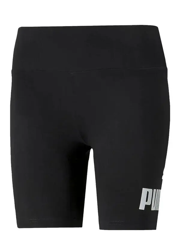 PUMA Logo Detail Short - Black