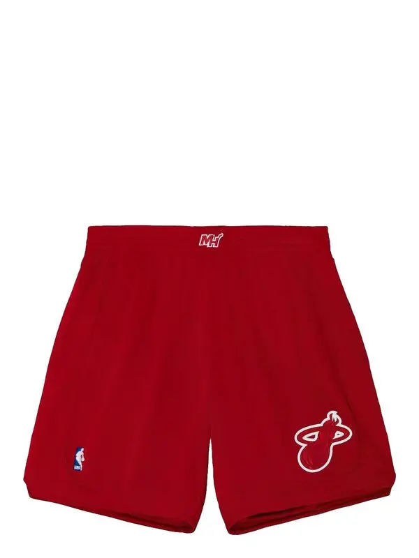 Mitchell & Ness Nba Heat 2012 Shorts - Red