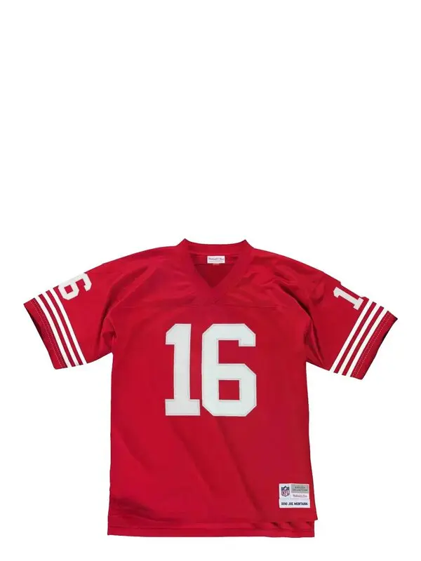 Mitchell & Ness Nfl San Francisco 49ers 90 Joe Montana T-shirt - Red