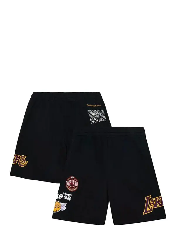 Mitchell & Ness Los Angeles Lakers Team Origins Shorts - Black