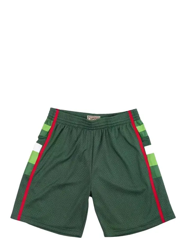 Mitchell & Ness Milwaukee Bucks Swingman Shorts - Green