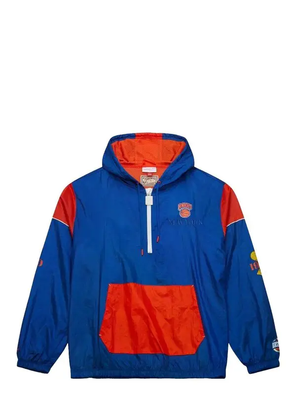 Mitchell & Ness Nba New York Knicks Windbreaker - Blue