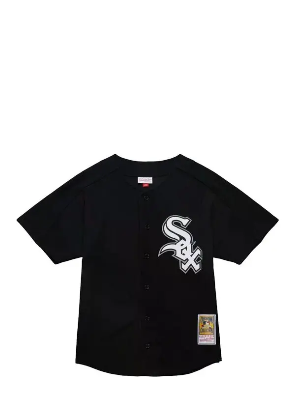 Mitchell & Ness X Mlb Chicago White Sox 2005 Frank Thomas Shirt - Black