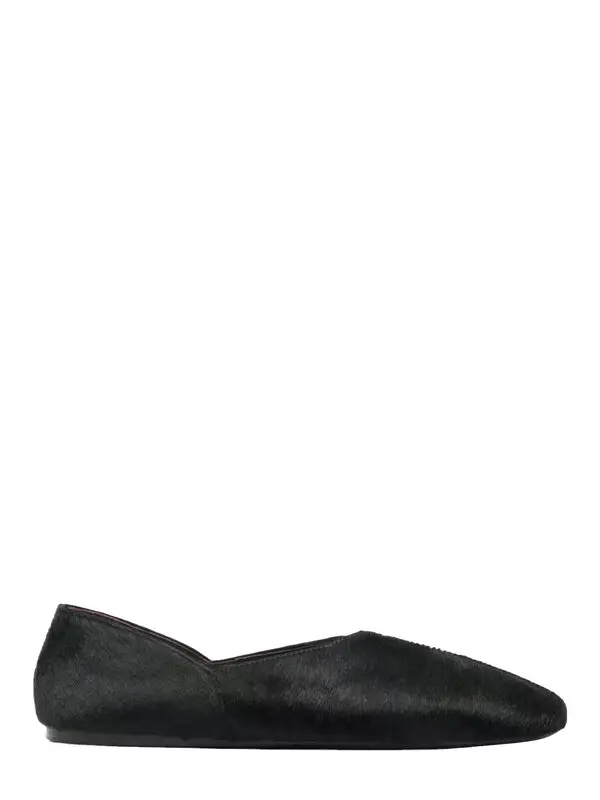 Khaite Jane Pointed Ballet Flat - Black