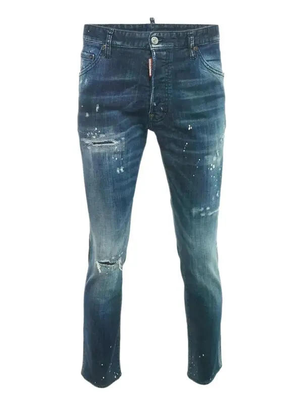 Dsquared2 Distressed-effect Jeans - Blue