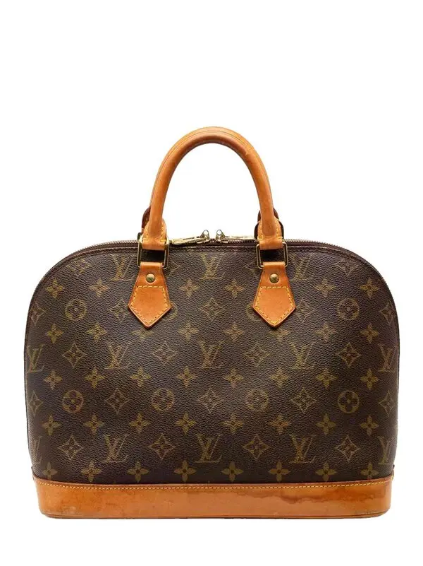 LOUIS VUITTON 1999 Monogram Alma Pm Handbag - Brown