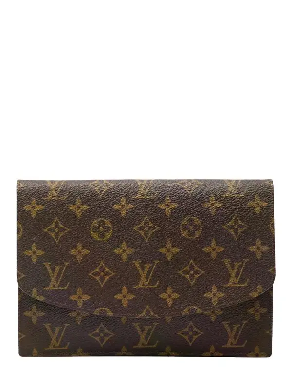 LOUIS VUITTON 1995 Monogram Pochette Rabat 23 - Brown