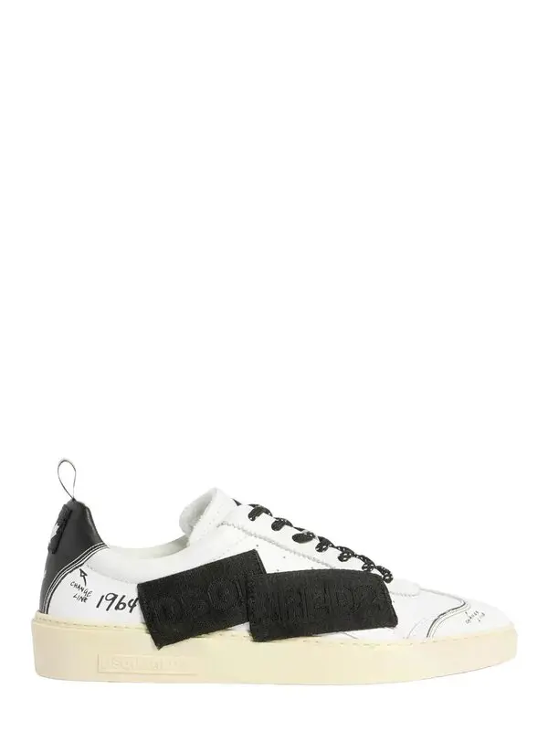 Dsquared2 Ribbon Rider Low Top Sneakers - White