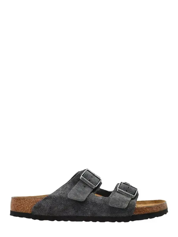 BIRKENSTOCK Arizona Suede Sandals - Grey