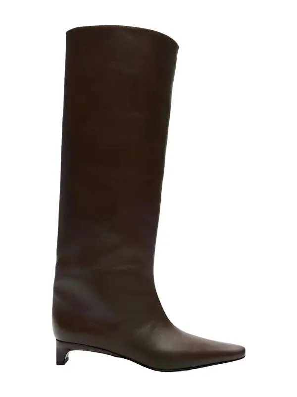 Loulou De Saison Haven Leather Boots - Brown