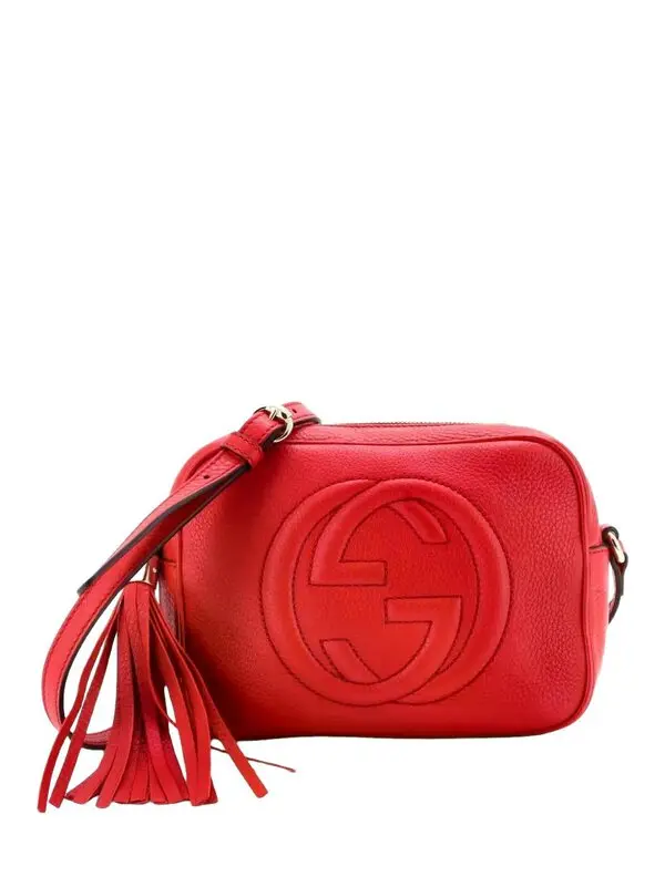 Gucci Soho Disco Small Crossbody Bag - Red