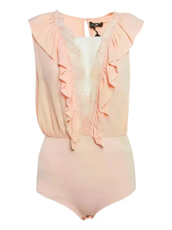 Elisabetta Franchi Ace Bodysuit - Pink