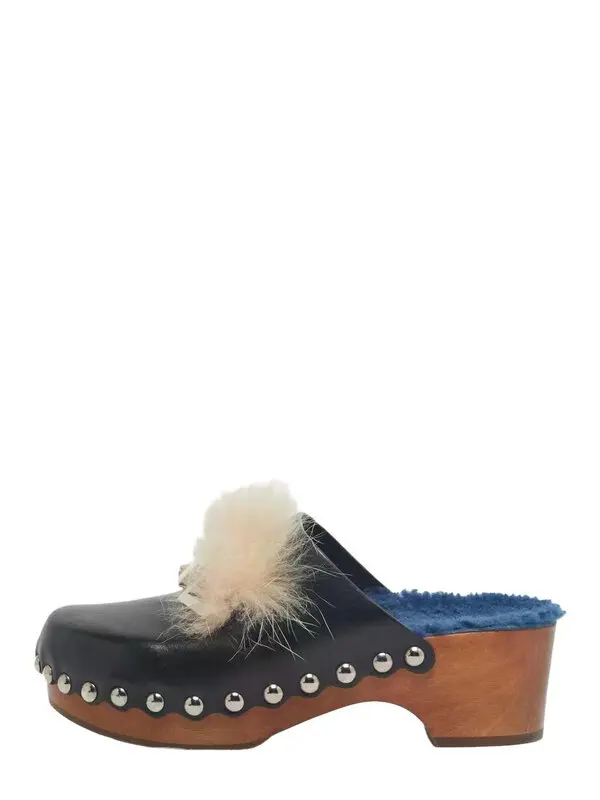 Fendi Moonster Clogs - Black