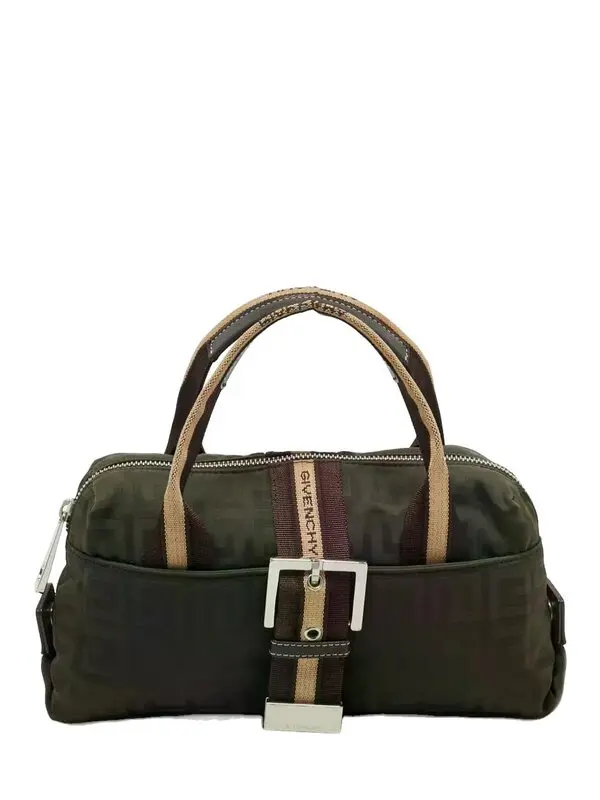 Givenchy Monogram Buckle Tote - Green