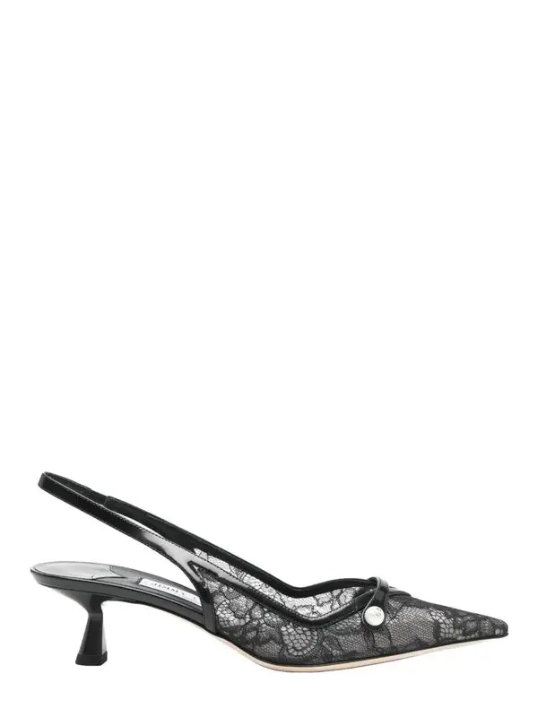 JIMMY CHOO Amita Slingback Pumps - Black