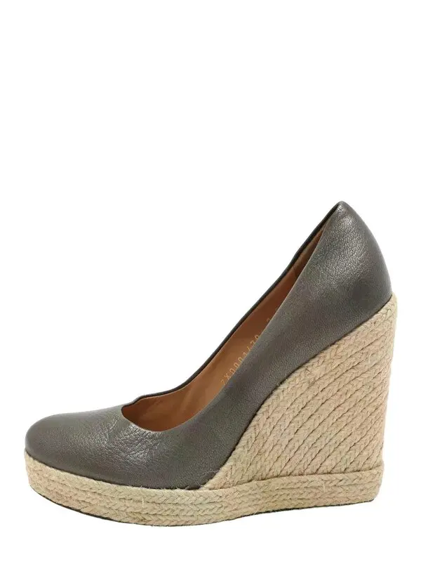 FERRAGAMO Wedge Heel Pumps - Grey