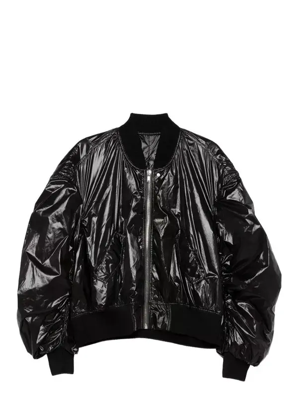 Rick Owens Secchia Flight Bomber Jacket - Black