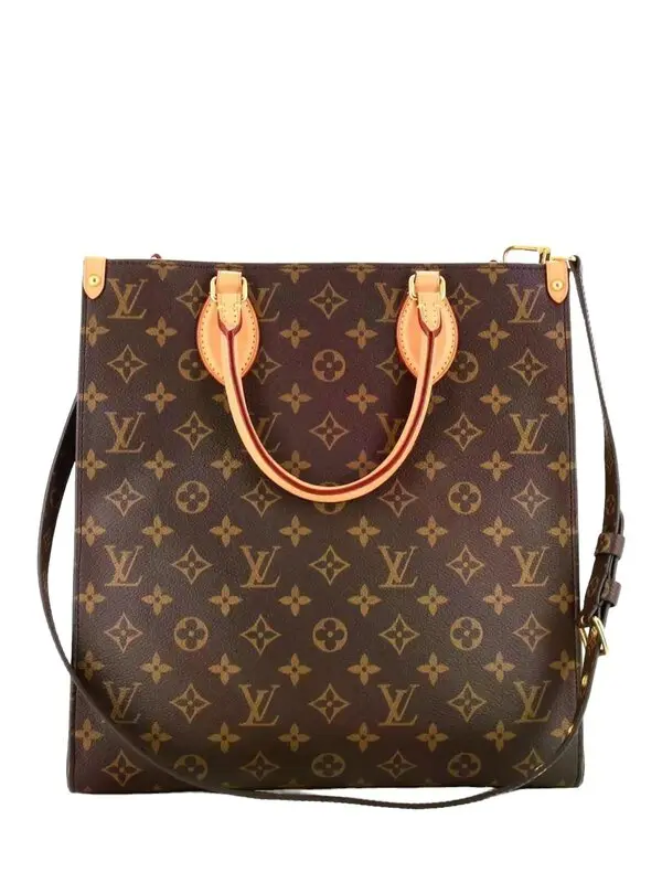 LOUIS VUITTON Sac Plat Nm Bag Monogram Canvas Pm - Brown