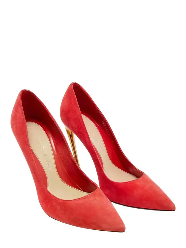 Alexander McQueen Pointed-toe Stiletto Pumps - Red
