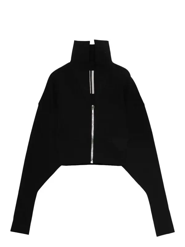 Rick Owens Dracu Zip-up Jacket - Black