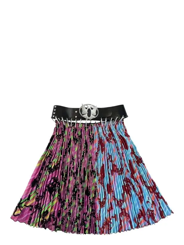 CHOPOVA LOWENA Mayday Midi Skirt - Blue