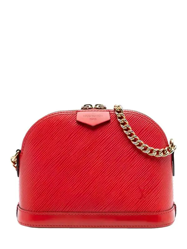 LOUIS VUITTON 2018 Epi Mini Alma Crossbody Bag - Red