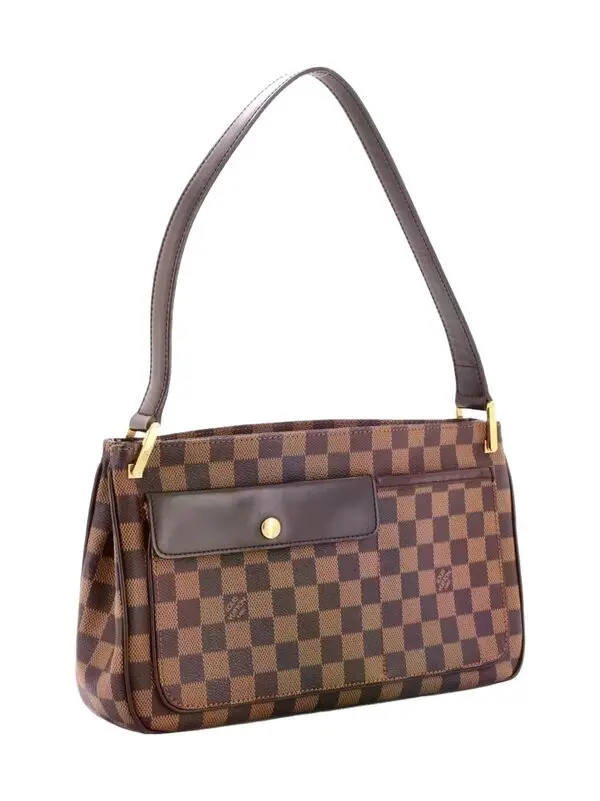 LOUIS VUITTON Aubagne Damier Shoulder Bag - Brown