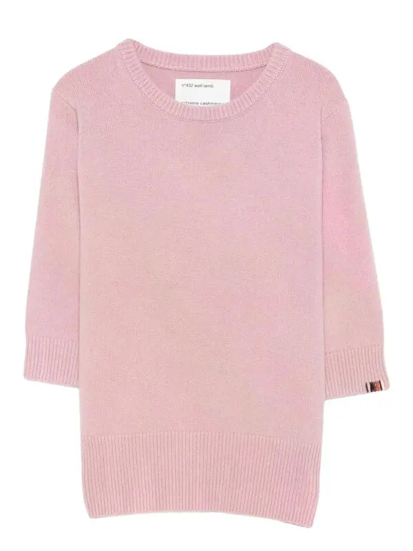 EXTREME CASHMERE X Cashmere Top - Pink