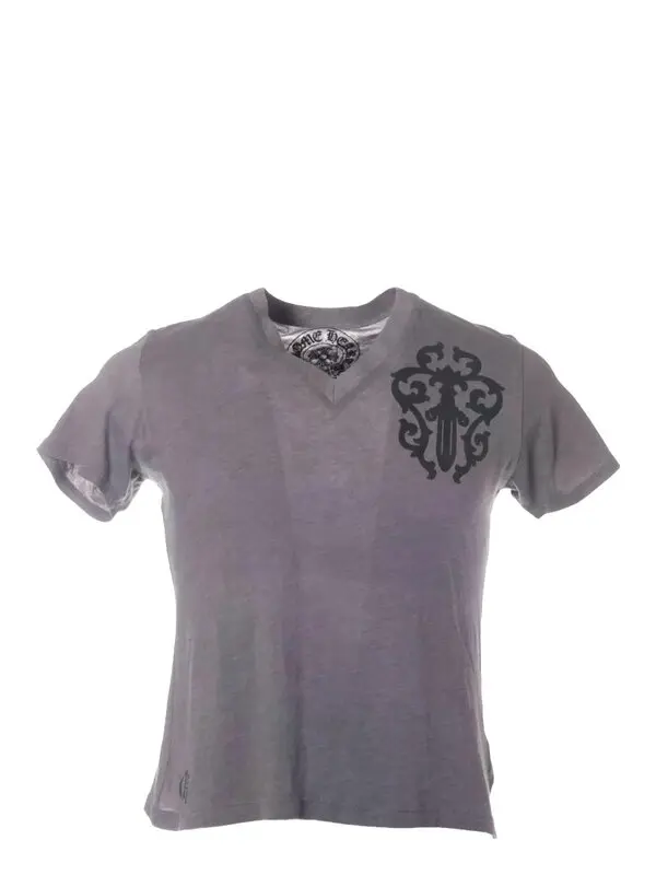 Chrome Hearts 2000-2020s Cross T-shirt - Grey