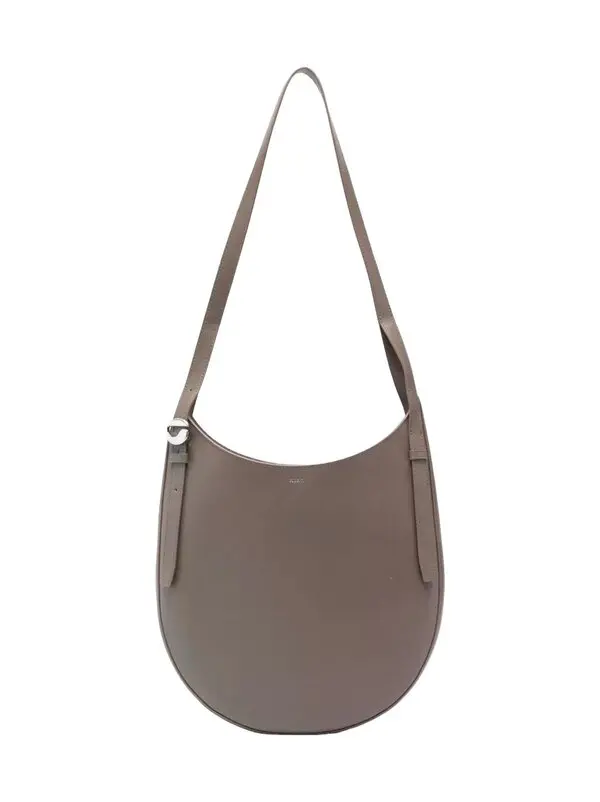 Coperni Ring-detail Shoulder Bag - Brown