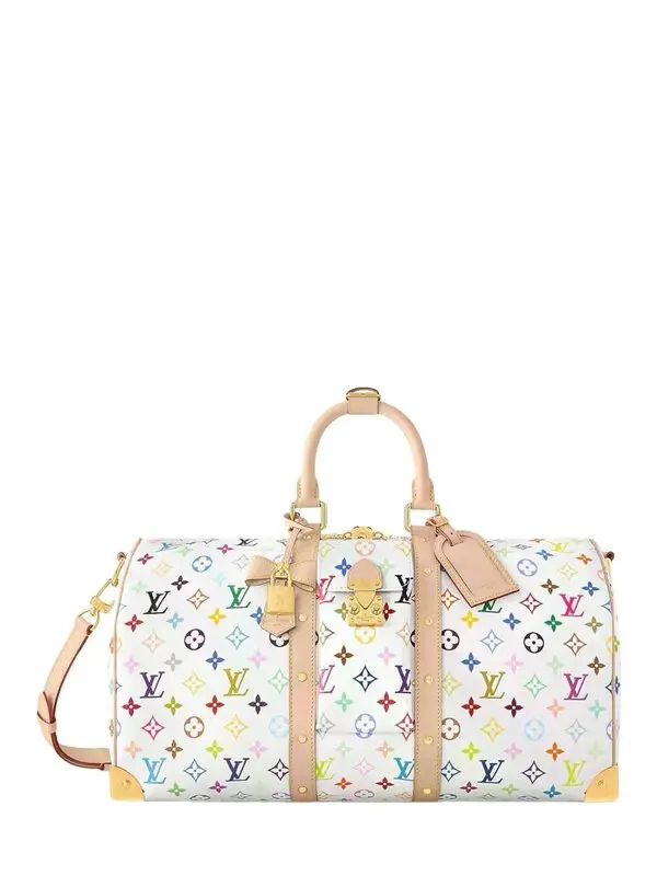 LOUIS VUITTON X Tm Speedy Bag - White