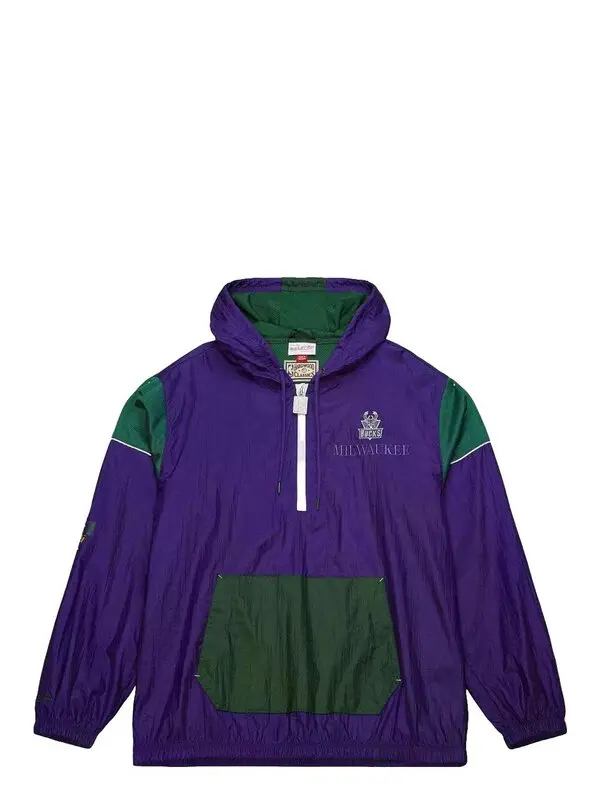 Mitchell & Ness Milwaukee Bucks Team Og 3.0 Jacket - Purple