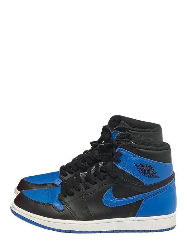JORDAN 1 Retro Royal High-top Sneakers - Black