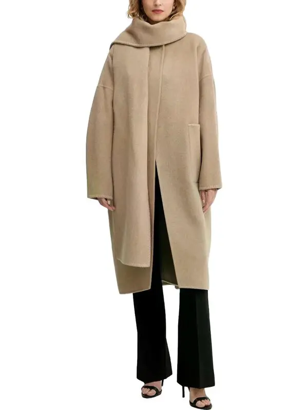 BOSS Single-breasted Coat - Neutrals