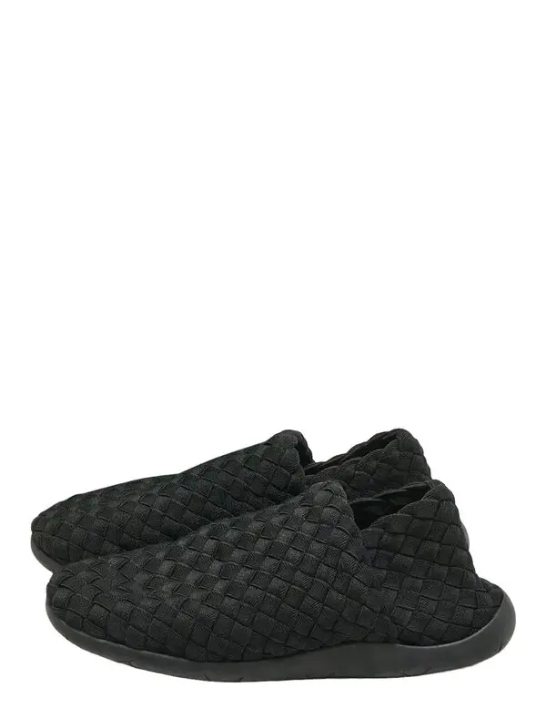 Bottega Veneta Intrecciato Starfish Slip-on Sneakers - Black