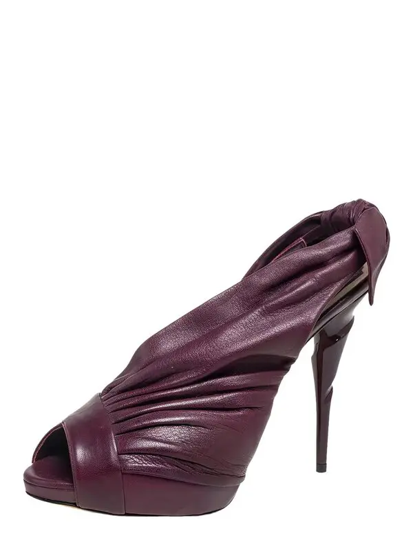 Dior Peep-toe Pumps - Purple